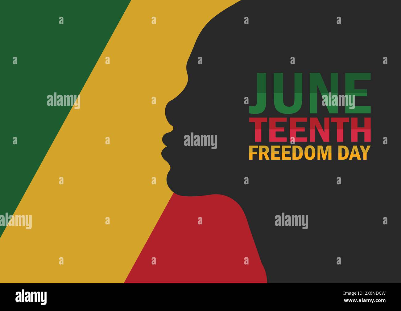 June Teenth Freedom Day. Holiday concept. Template for background ...