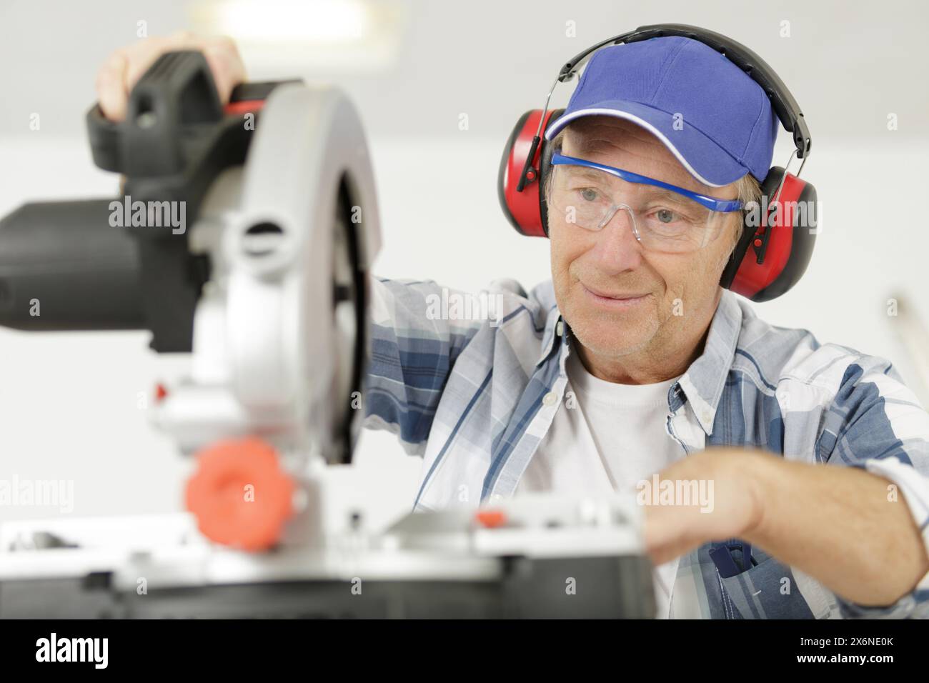 Handsome male artisan using hi-res stock photography and images - Alamy