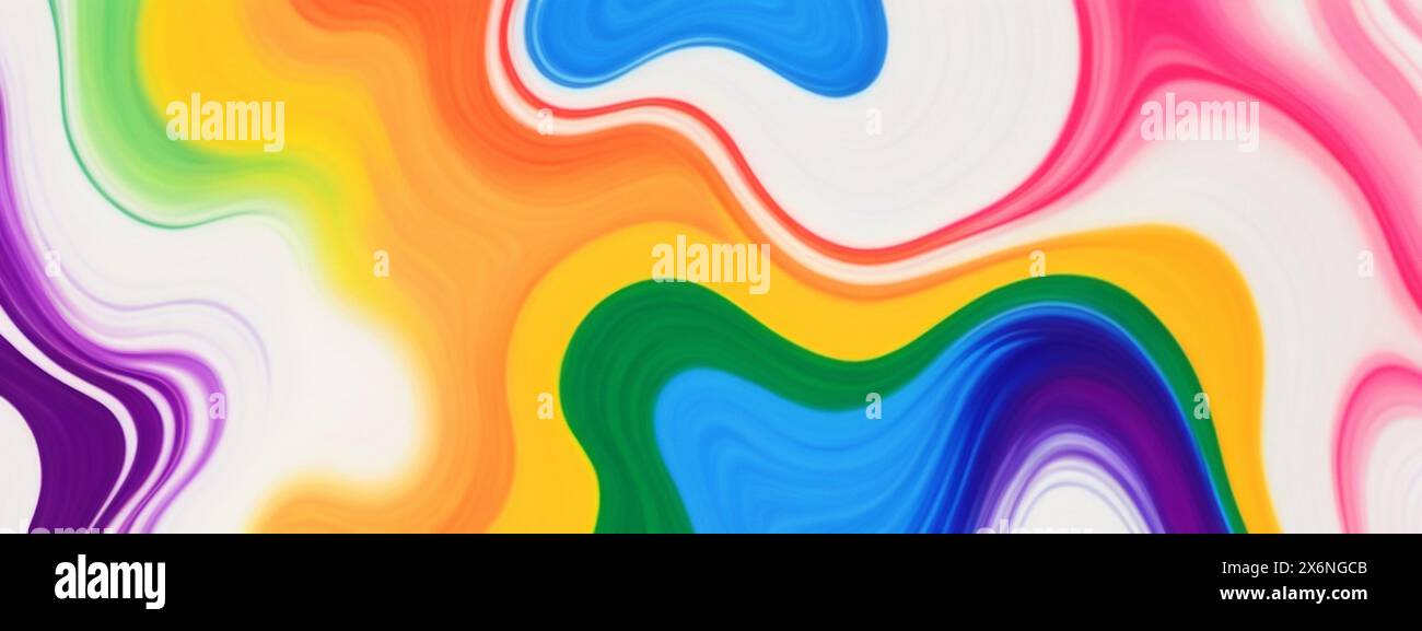 Liquid marble psychedelic background, vintage abstract fluid, prismatic ...