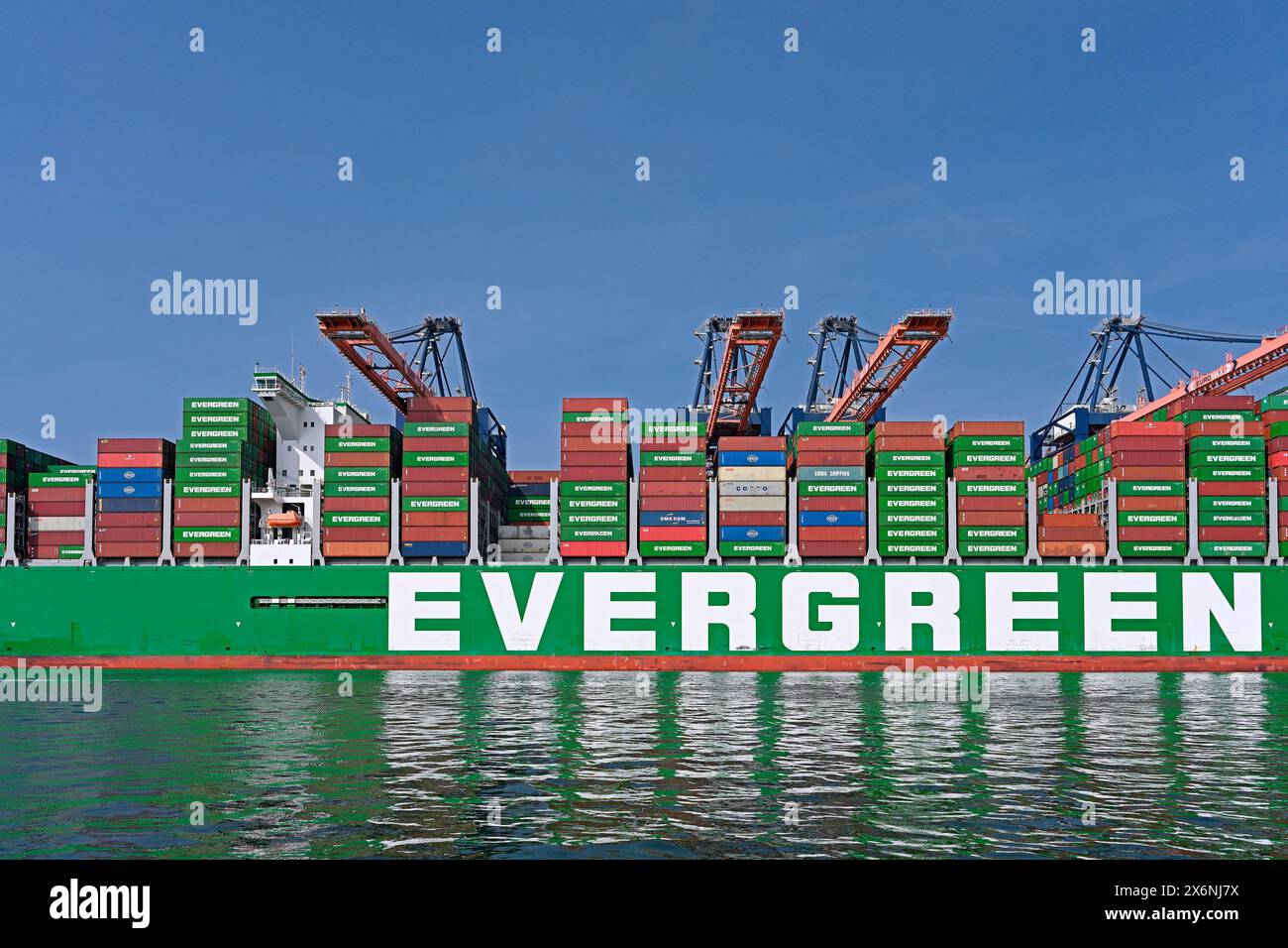 port of rotterdam (maasvlakte), netherlands - 2024-05-10: container ...