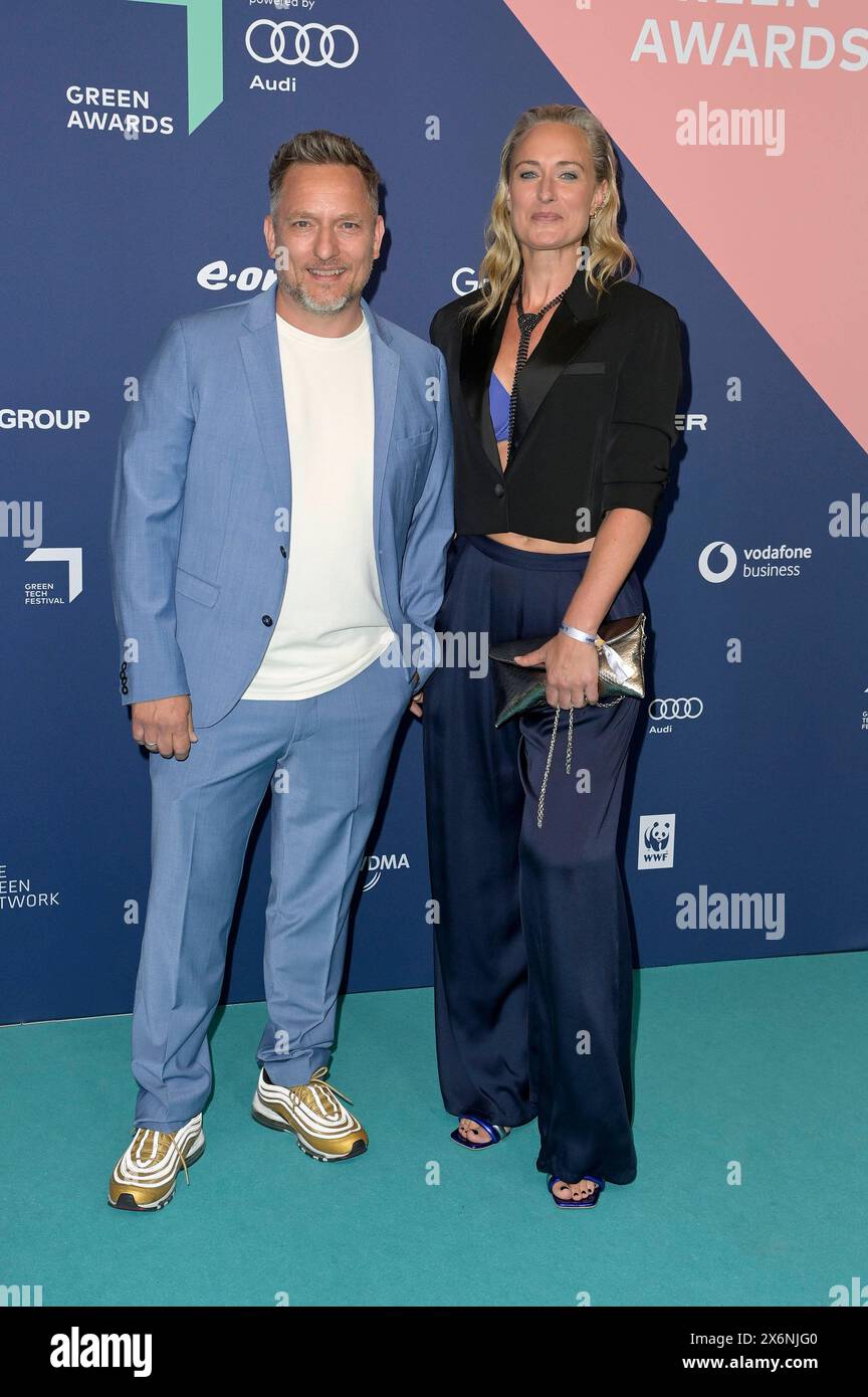 Lars Pape und Eva Mona Rodekirchen bei der Verleihung der 17. Green ...