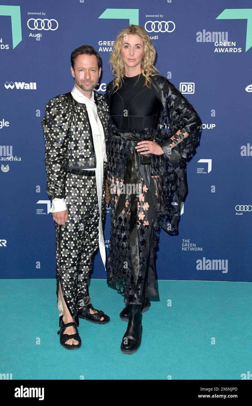 David Wehle und Andrea Gerhard bei der Verleihung der 17. Green Awards ...
