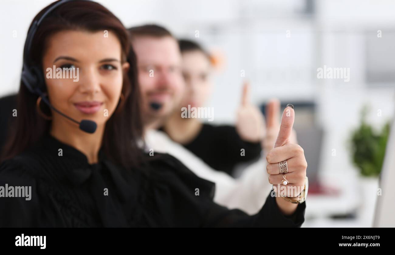 Telephone operators hand hi-res stock photography and images - Alamy