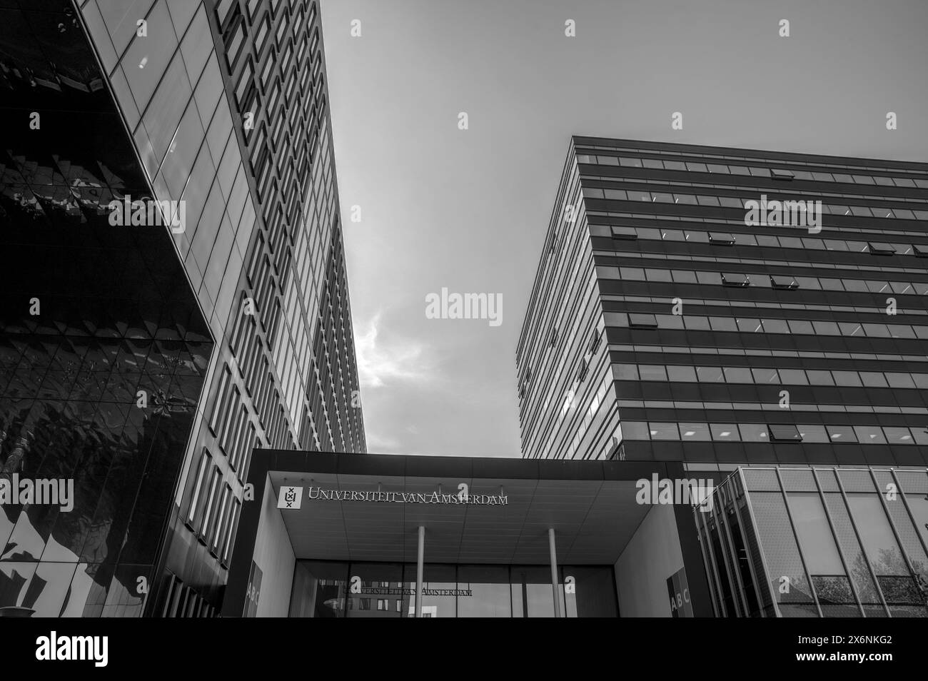 UVA Building At The Roeterseilands Complex At Amsterdam The Netherlands ...
