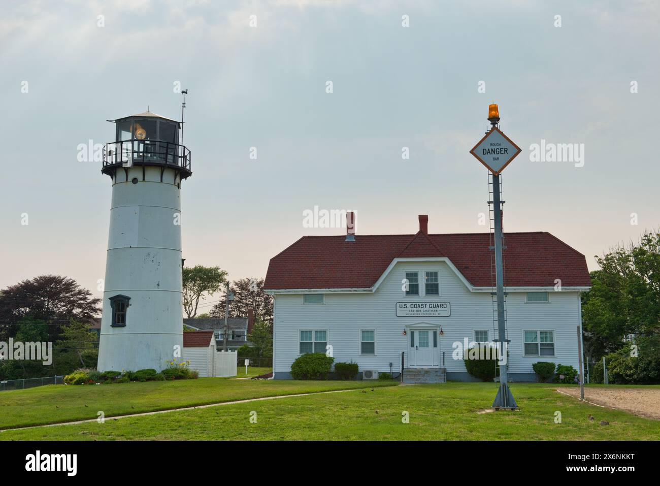 Chatham Lighthouse and Coast Guard Station. Chatham Peninsula ...