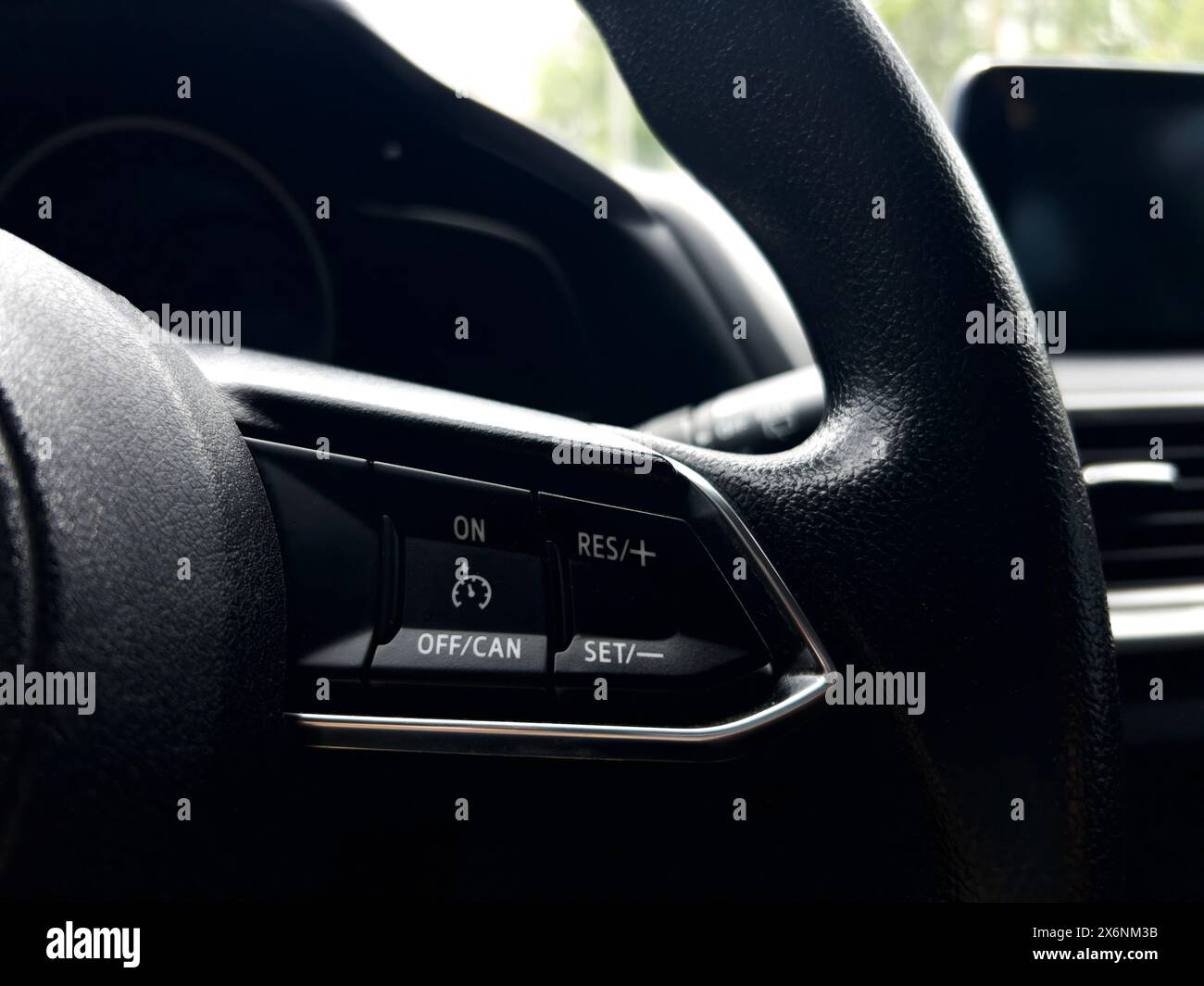 Steering wheel details hi-res stock photography and images - Alamy