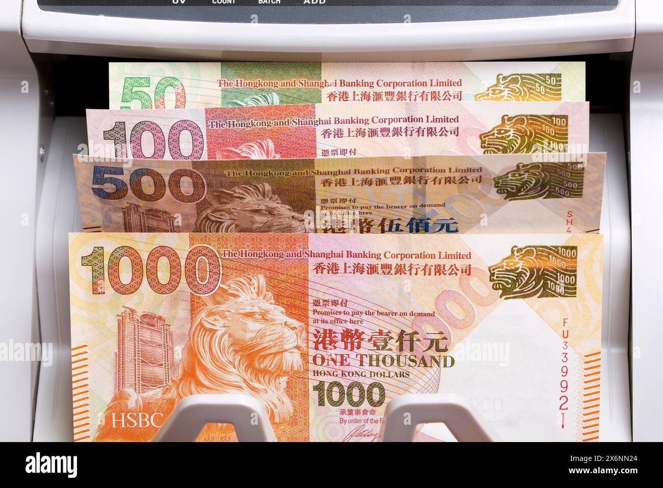 Money counting machine hong kong hi-res stock photography and images ...