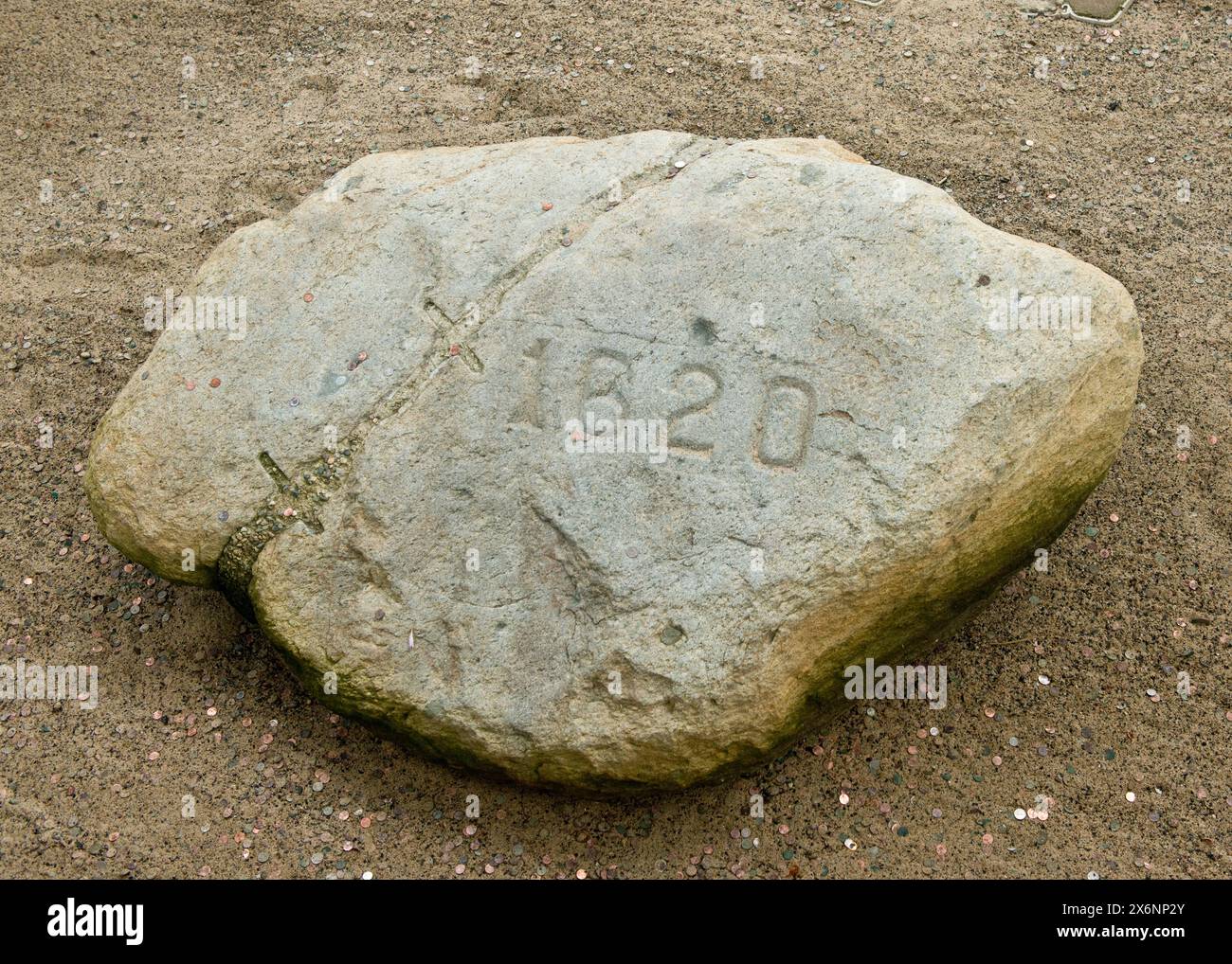 Landing of pilgrims hi-res stock photography and images - Alamy