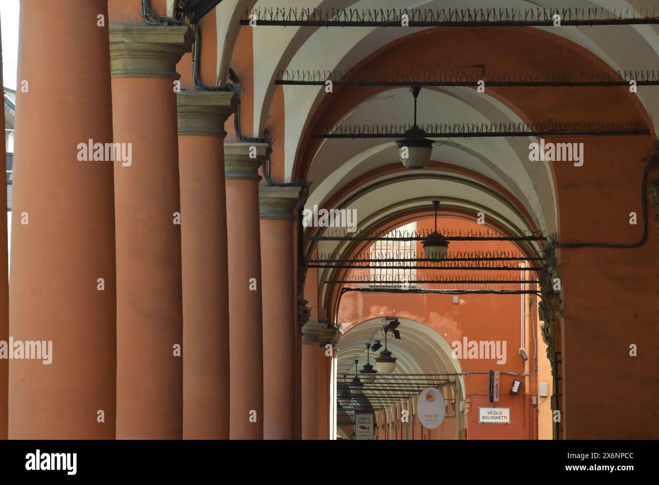 Bologna is famous for being the city of arcades. They are beautiful ...