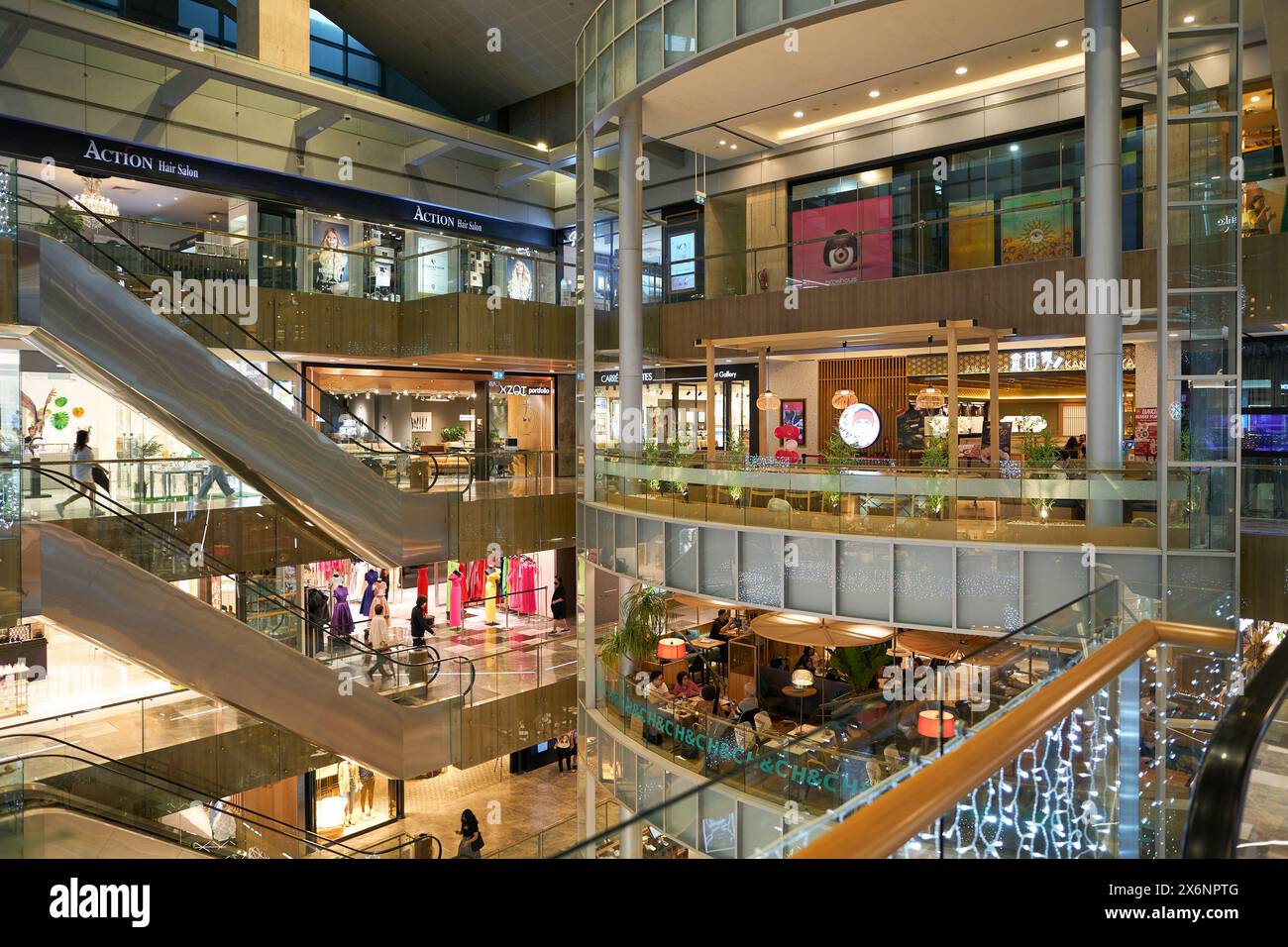 Singapore paragon shopping mall hi-res stock photography and images - Alamy