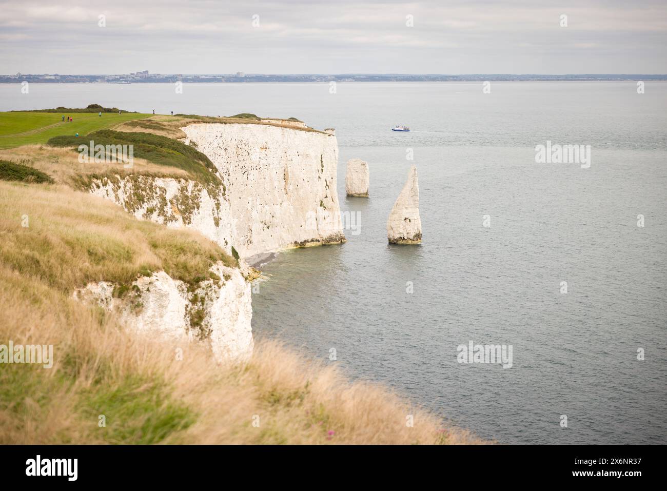 The Pinnacles, Old Harry Rocks. Sea stacks off the Jurassic Coast ...