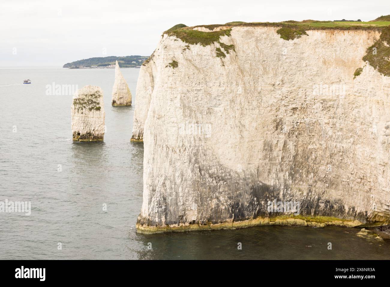 The Pinnacles, Old Harry Rocks. Sea stacks off the Jurassic Coast ...