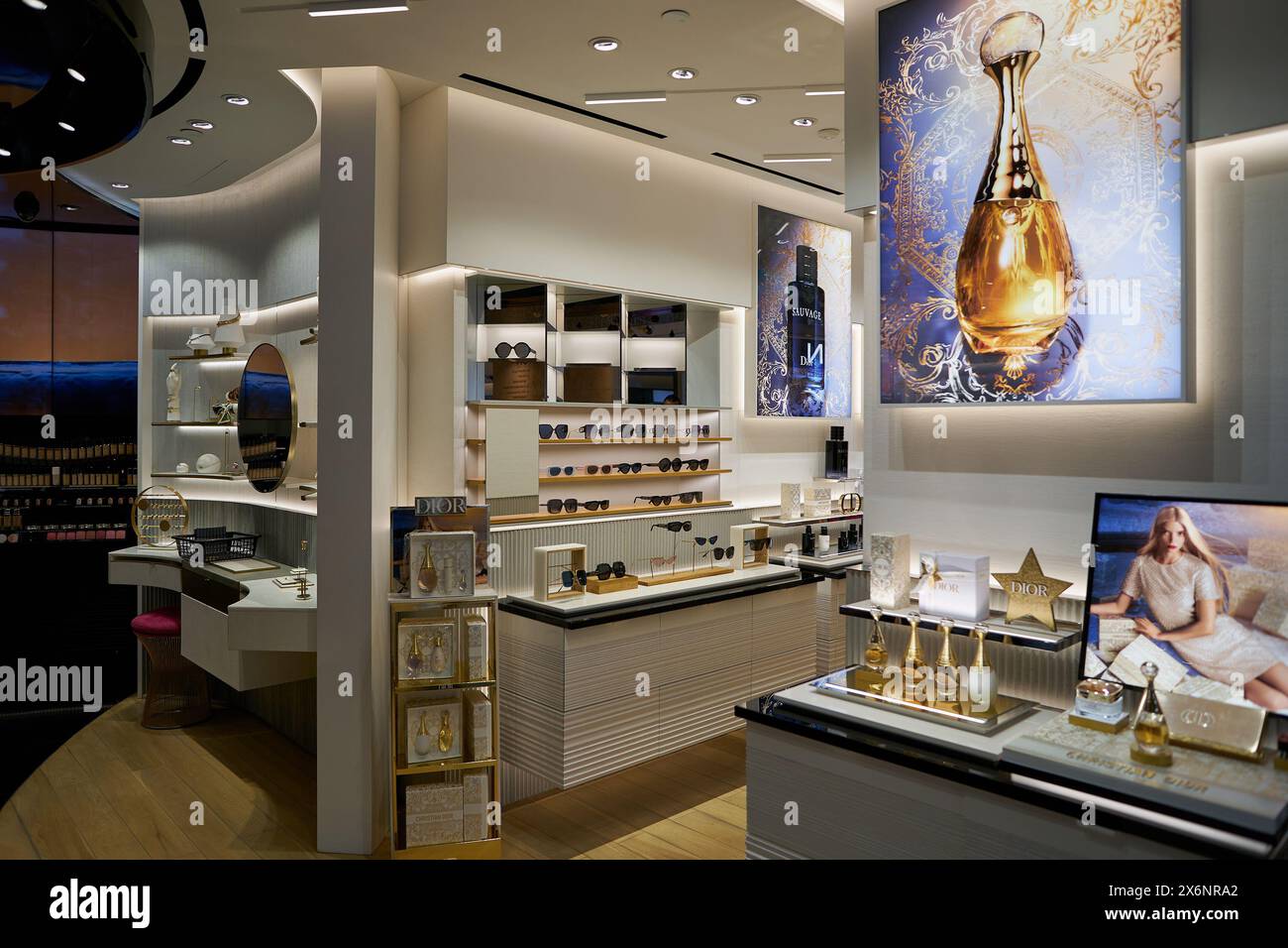 SINGAPORE - NOVEMBER 06, 2023: Dior products on display as seen at a ...