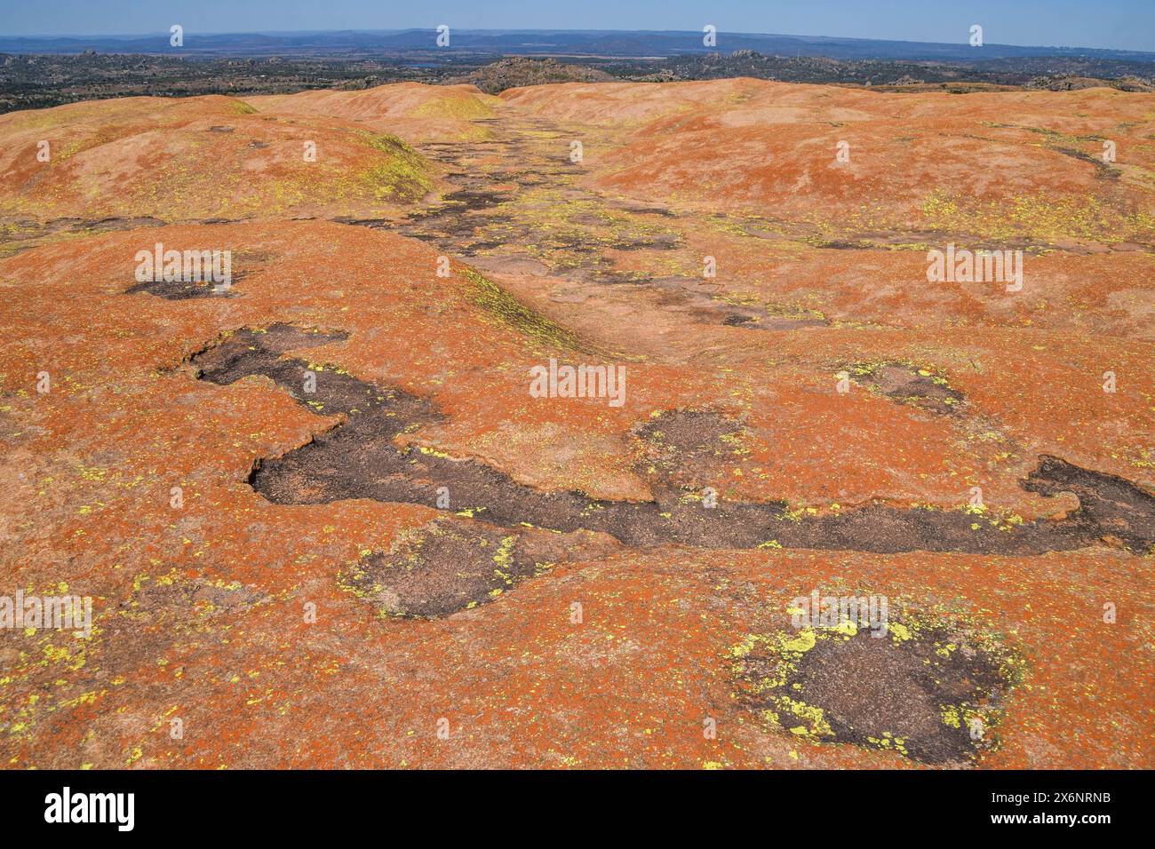 Zimbabwe. 1st May 2024. Landscape on top of Domboshawa. Credit: Vuk ...