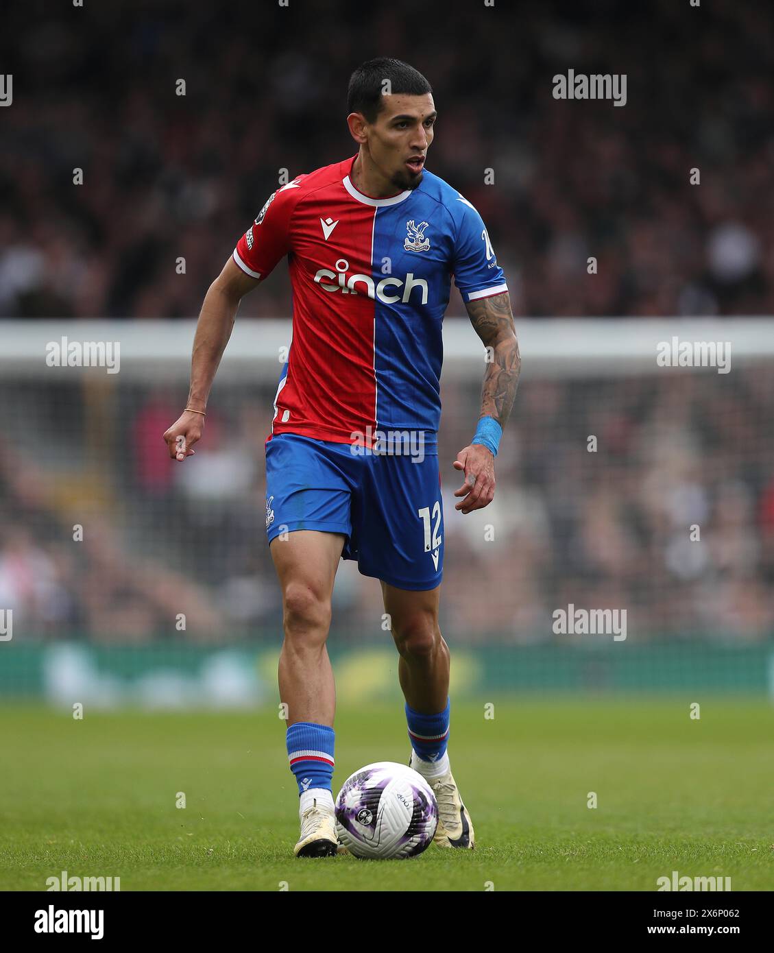 Daniel Munoz of Crystal Palace. - Fulham v Crystal Palace, Premier ...