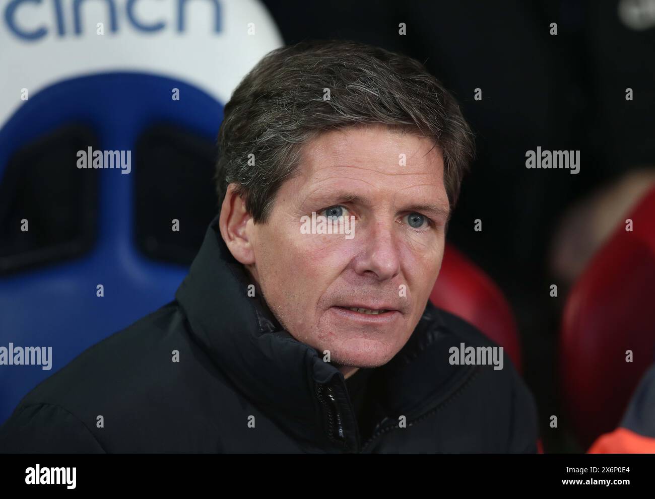 Oliver Glasner Manager of Crystal Palace. - Crystal Palace v Manchester ...