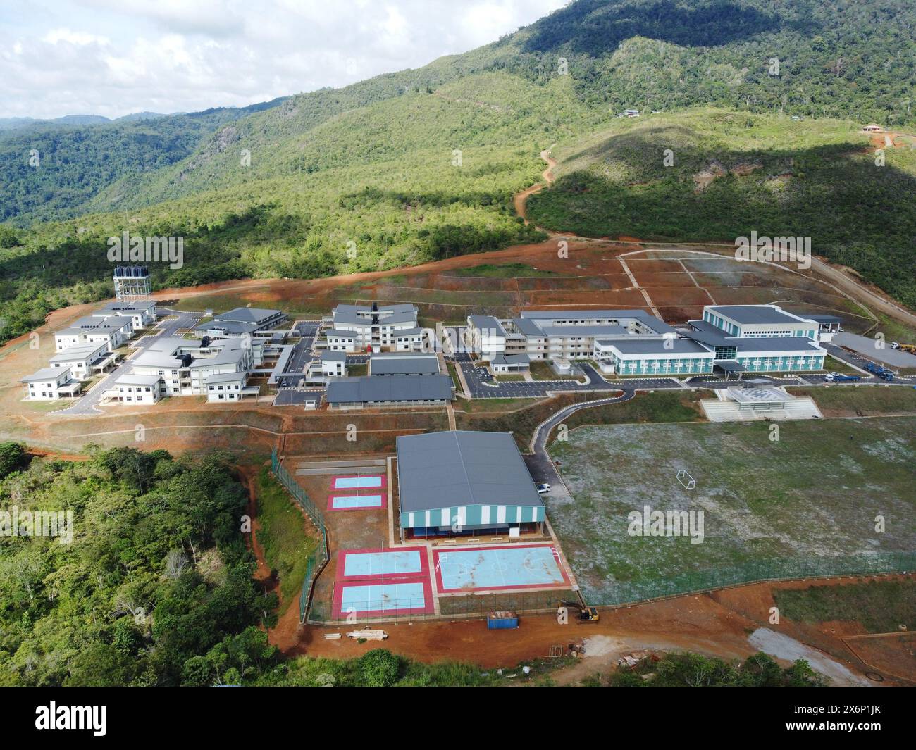 MRSM Ranau or MARA Junior Science College Sabah. Taken from above. is ...