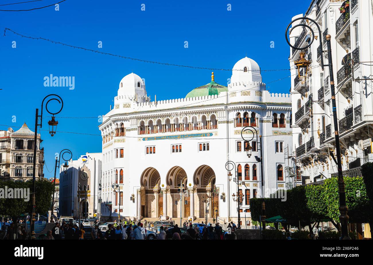 Algiers landmarks, Algeria Stock Photo - Alamy