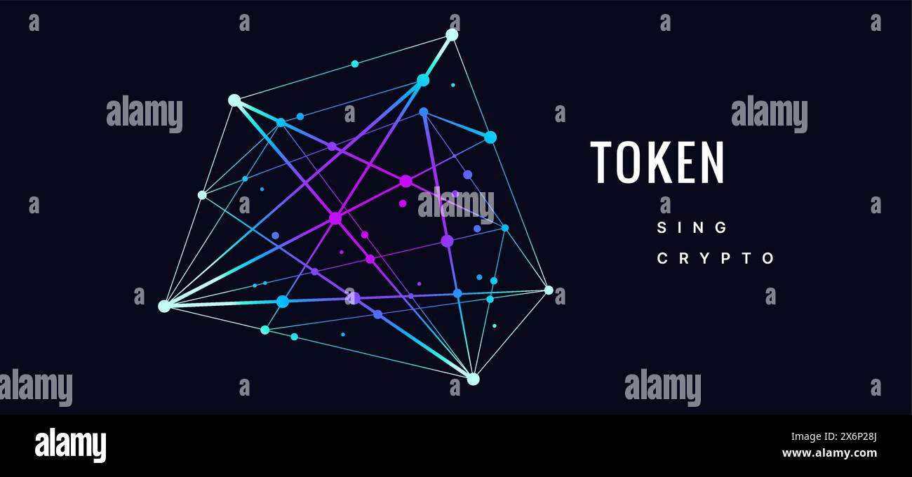 Sign, logo Blockchain transaction Stock Vector Image & Art - Alamy