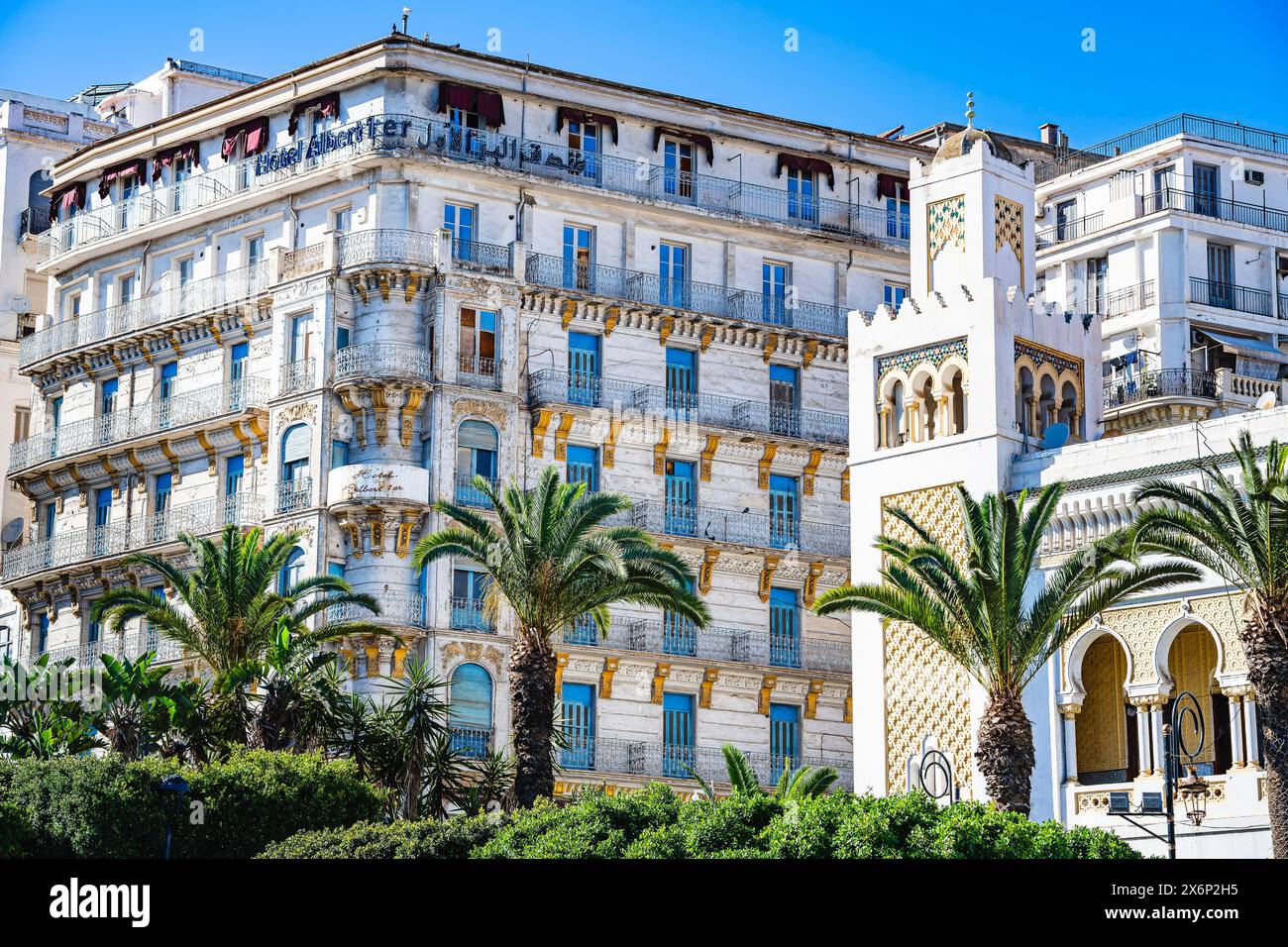 Algiers landmarks, Algeria Stock Photo - Alamy