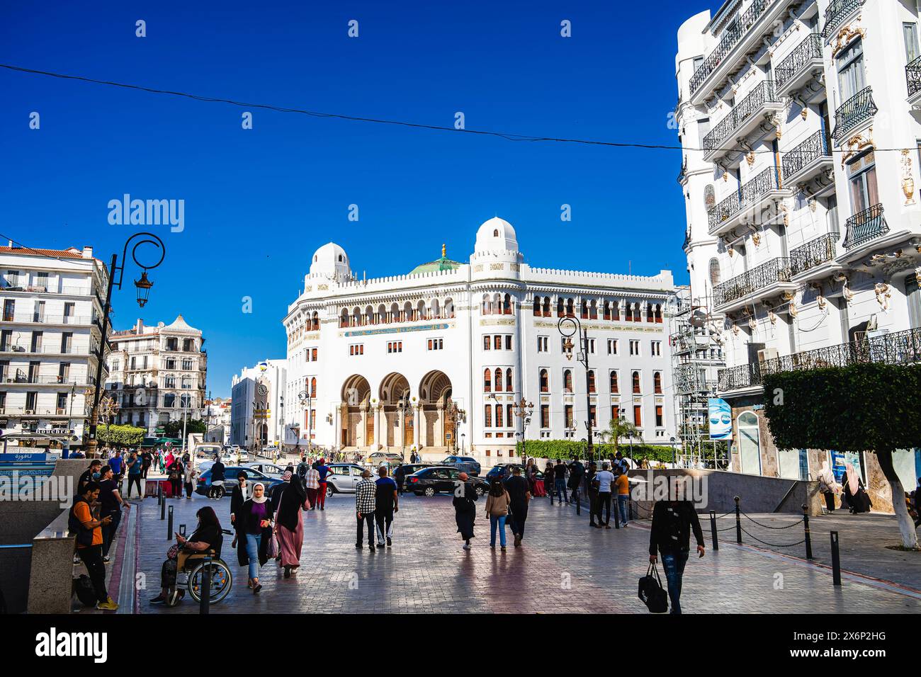 Algiers landmarks, Algeria Stock Photo - Alamy