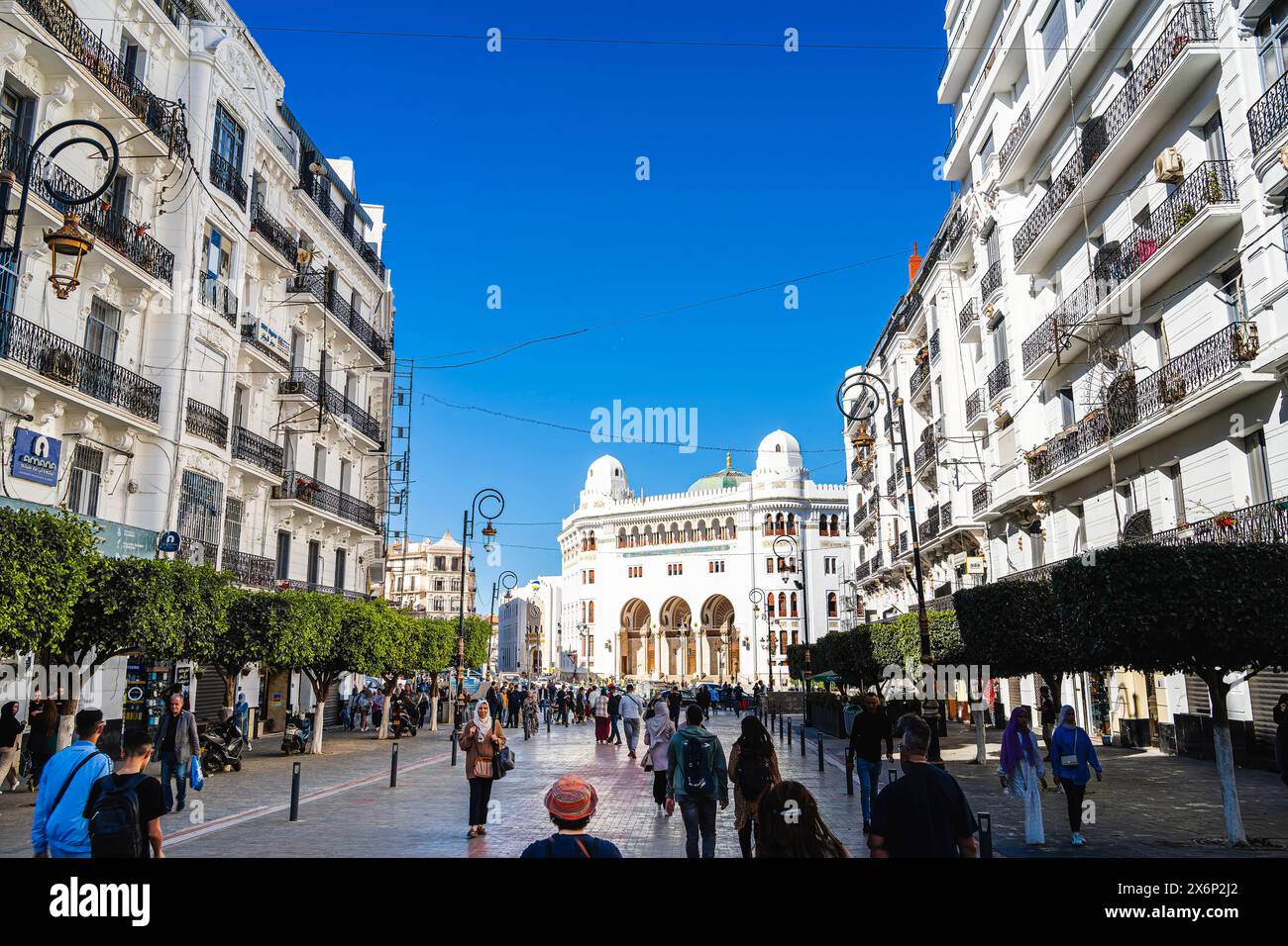 Algiers landmarks, Algeria Stock Photo - Alamy