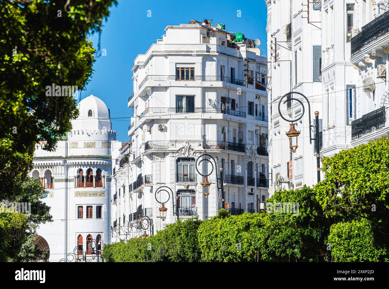 Algiers landmarks, Algeria Stock Photo - Alamy