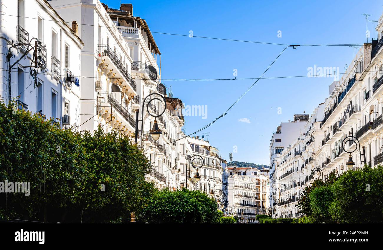 Algiers landmarks, Algeria Stock Photo - Alamy