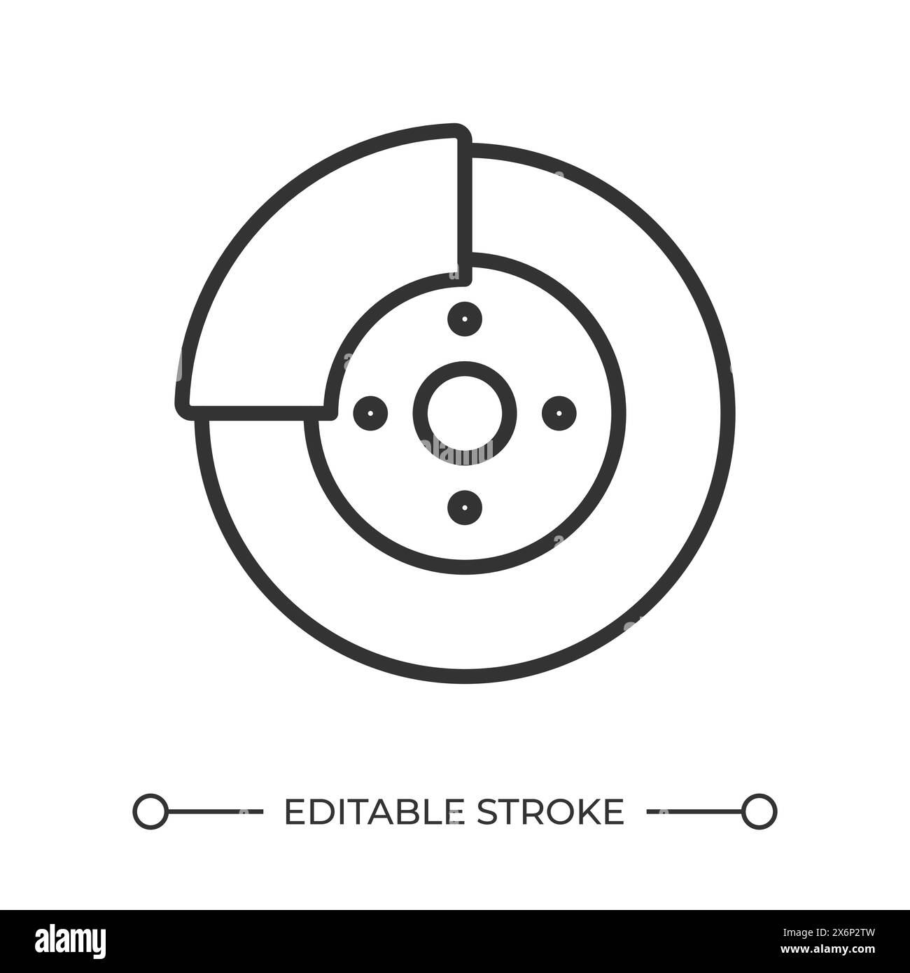 Vehicle brake pad icon Cut Out Stock Images & Pictures - Alamy