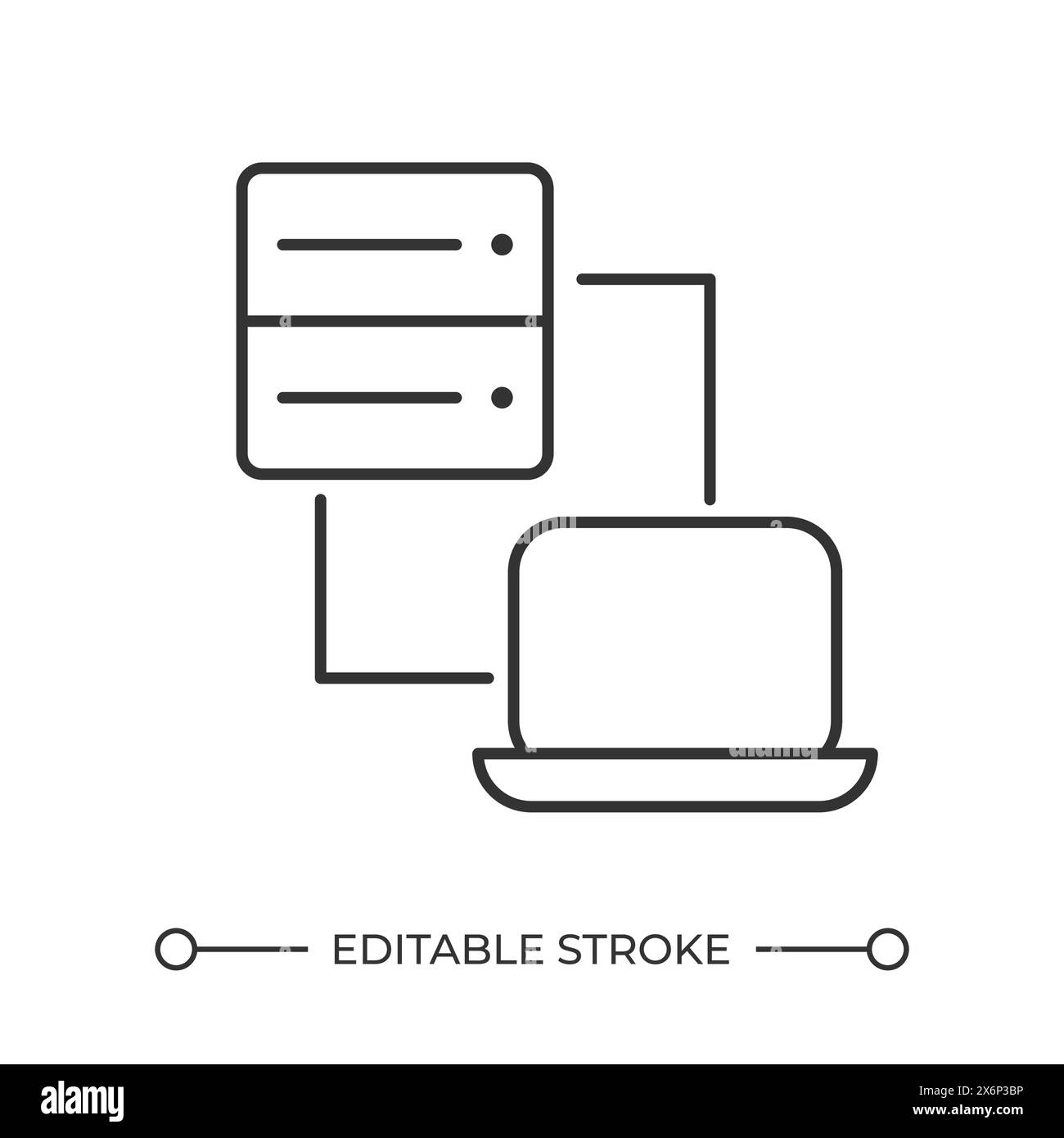 Extranet linear icon Stock Vector Image & Art - Alamy