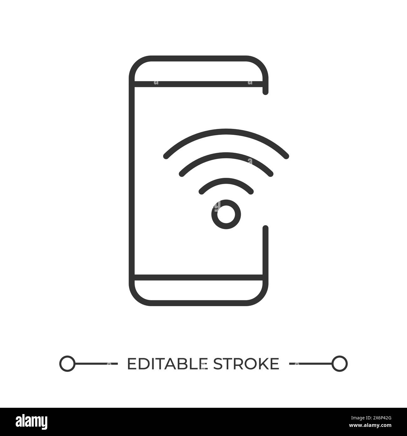 Internet things wireless communication Black and White Stock Photos ...