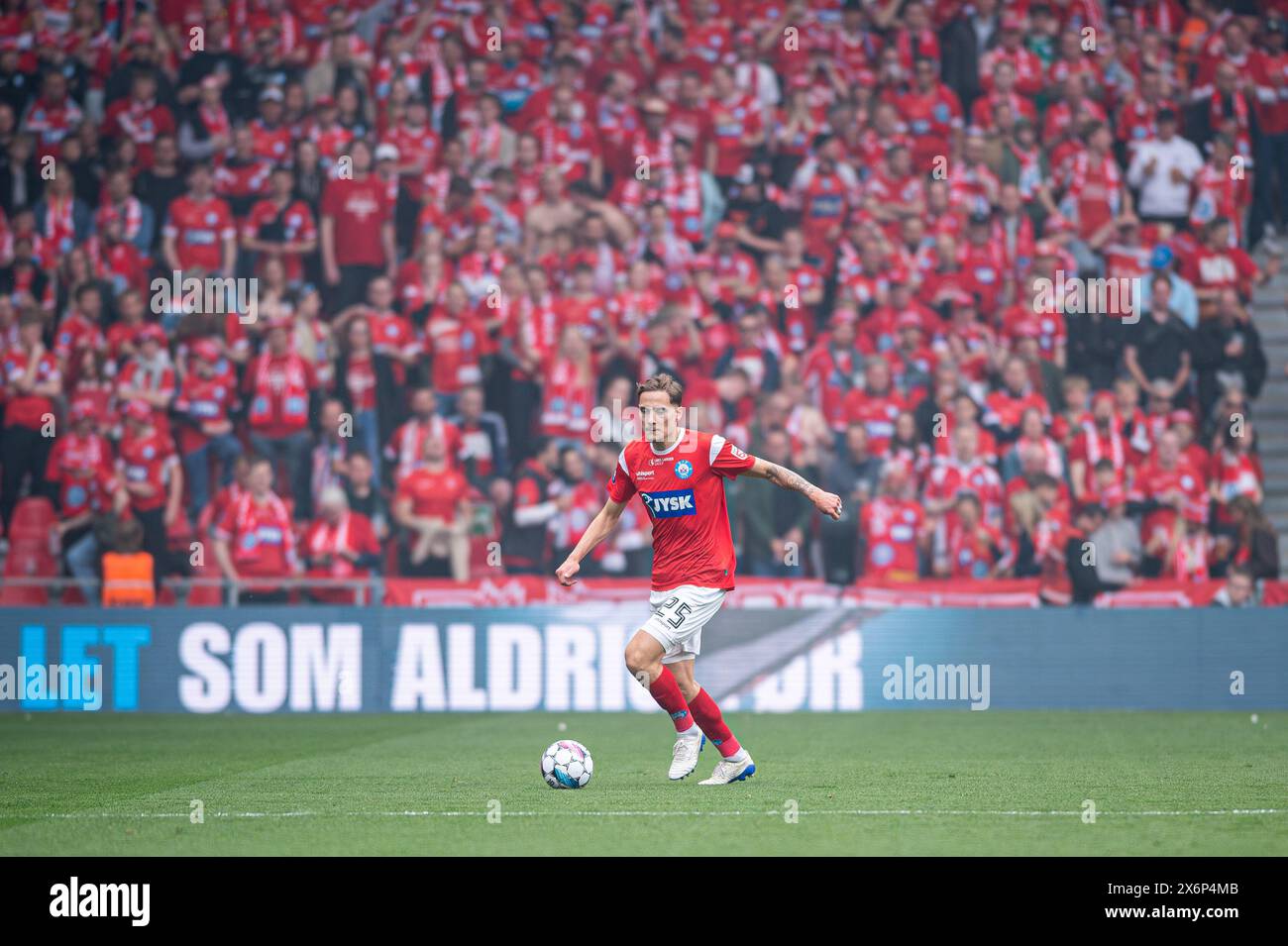 Copenhagen, Denmark. 09th, May 2024. Pontus Rödin (25) of Silkeborg IF ...