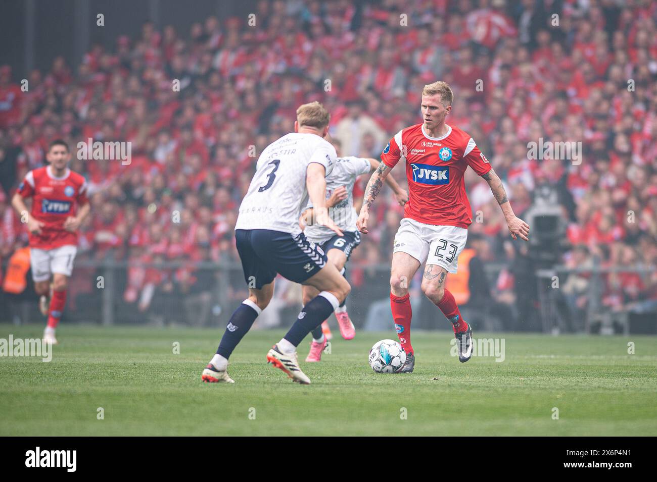 Copenhagen, Denmark. 09th, May 2024. Tonni Adamsen (23) of Silkeborg IF ...