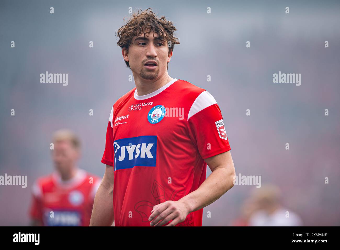 Copenhagen, Denmark. 09th, May 2024. Alexander Lind (9) of Silkeborg IF ...