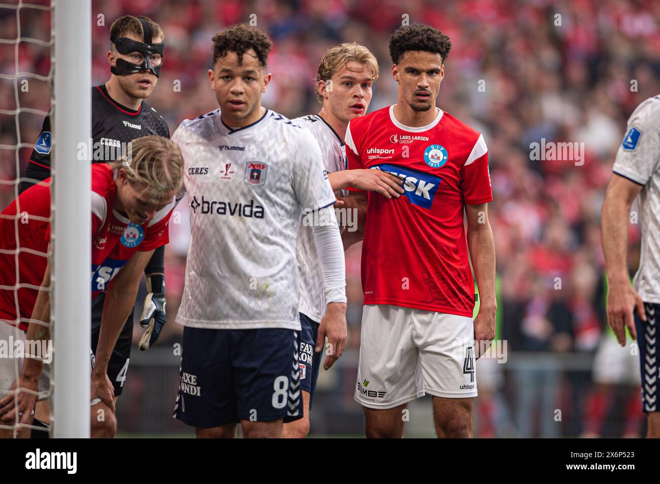 Copenhagen, Denmark. 09th, May 2024. Joel Felix (4) of Silkeborg IF and ...