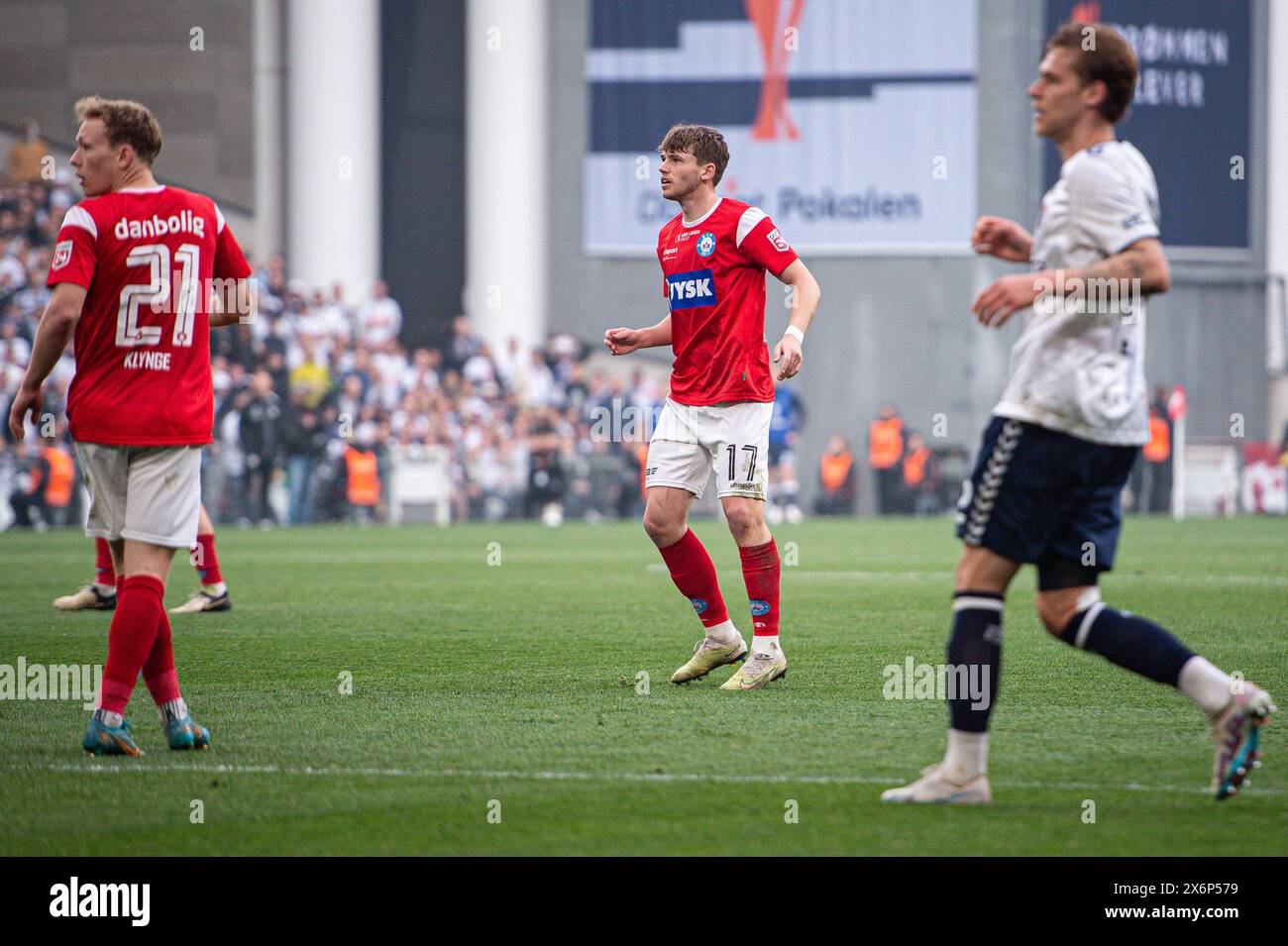 Copenhagen, Denmark. 09th, May 2024. Callum McCowatt (17) of Silkeborg ...