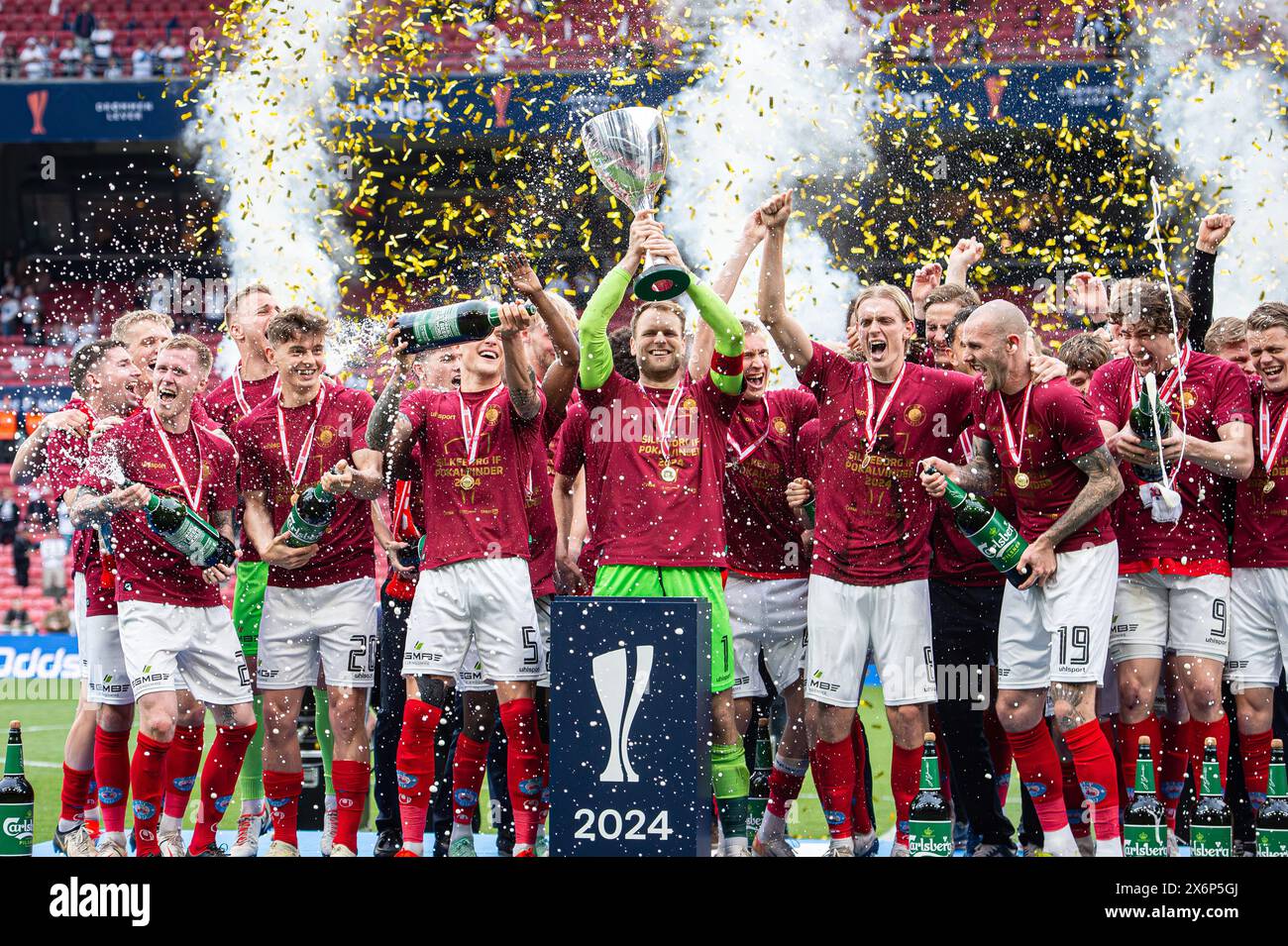 Copenhagen, Denmark. 09th, May 2024. Captain Nicolai Larsen and the ...