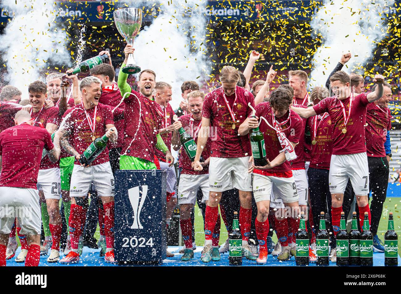 Copenhagen, Denmark. 09th, May 2024. Captain Nicolai Larsen and the ...