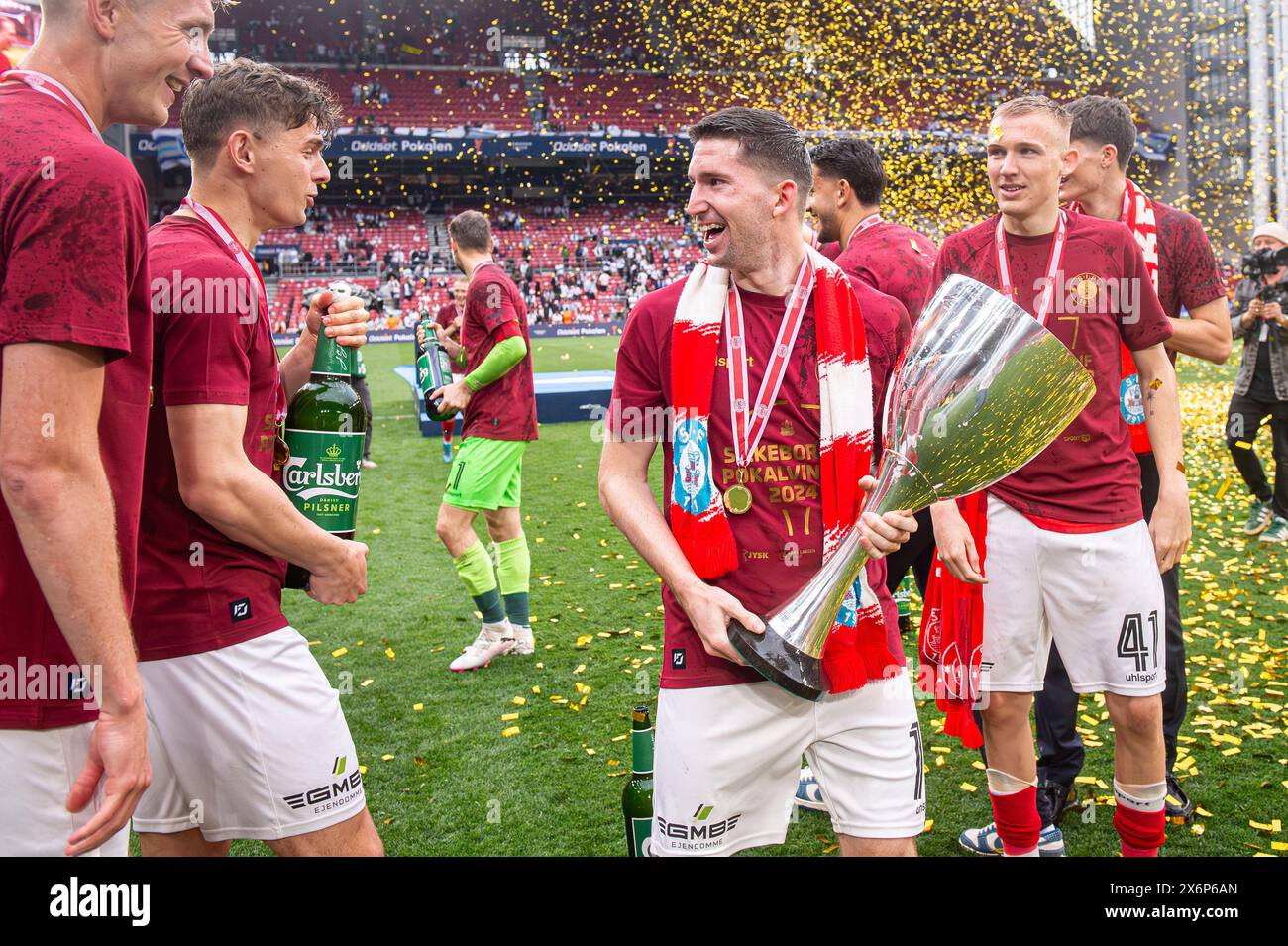 Copenhagen, Denmark. 09th, May 2024. Mark Brink of Silkeborg IF seen in ...