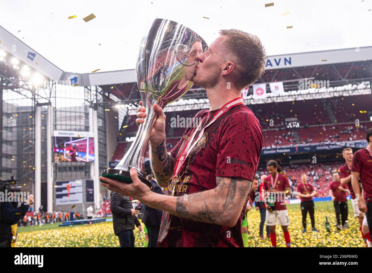 Copenhagen, Denmark. 09th, May 2024. Tonni Adamsen of Silkeborg IF seen ...