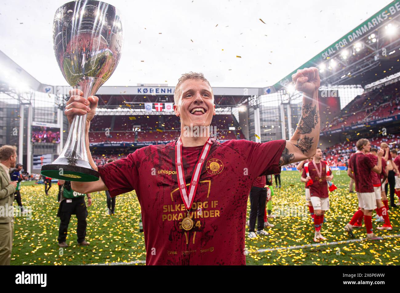 Copenhagen, Denmark. 09th, May 2024. Pelle Mattsson of Silkeborg IF ...