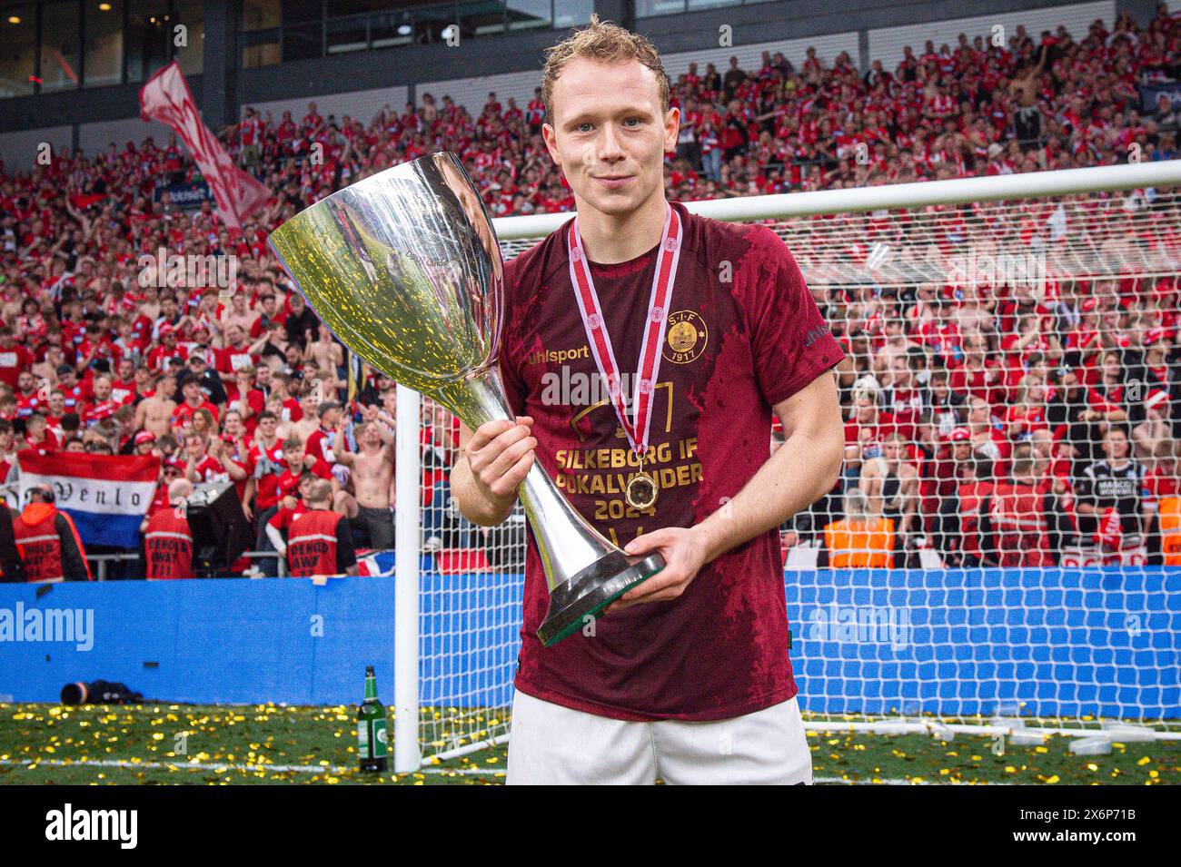 Copenhagen, Denmark. 09th, May 2024. Anders Klynge of Silkeborg IF seen ...