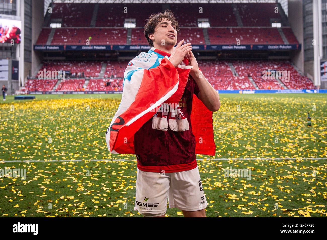 Copenhagen, Denmark. 09th, May 2024. Alexander Lind (9) of Silkeborg IF ...