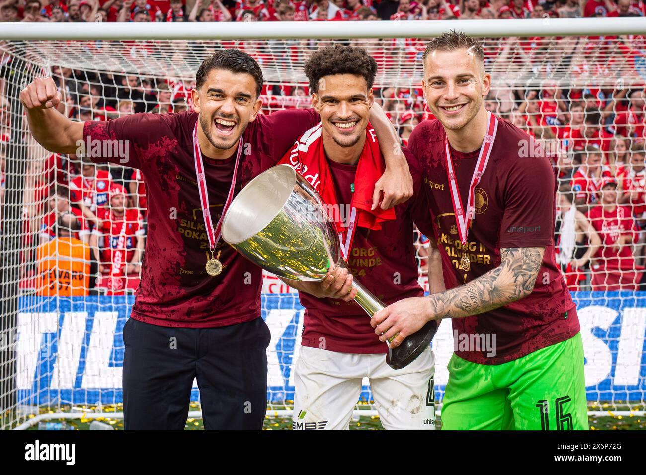 Copenhagen, Denmark. 09th, May 2024. (L-R) Fredrik Carlsen, Joel Felix ...