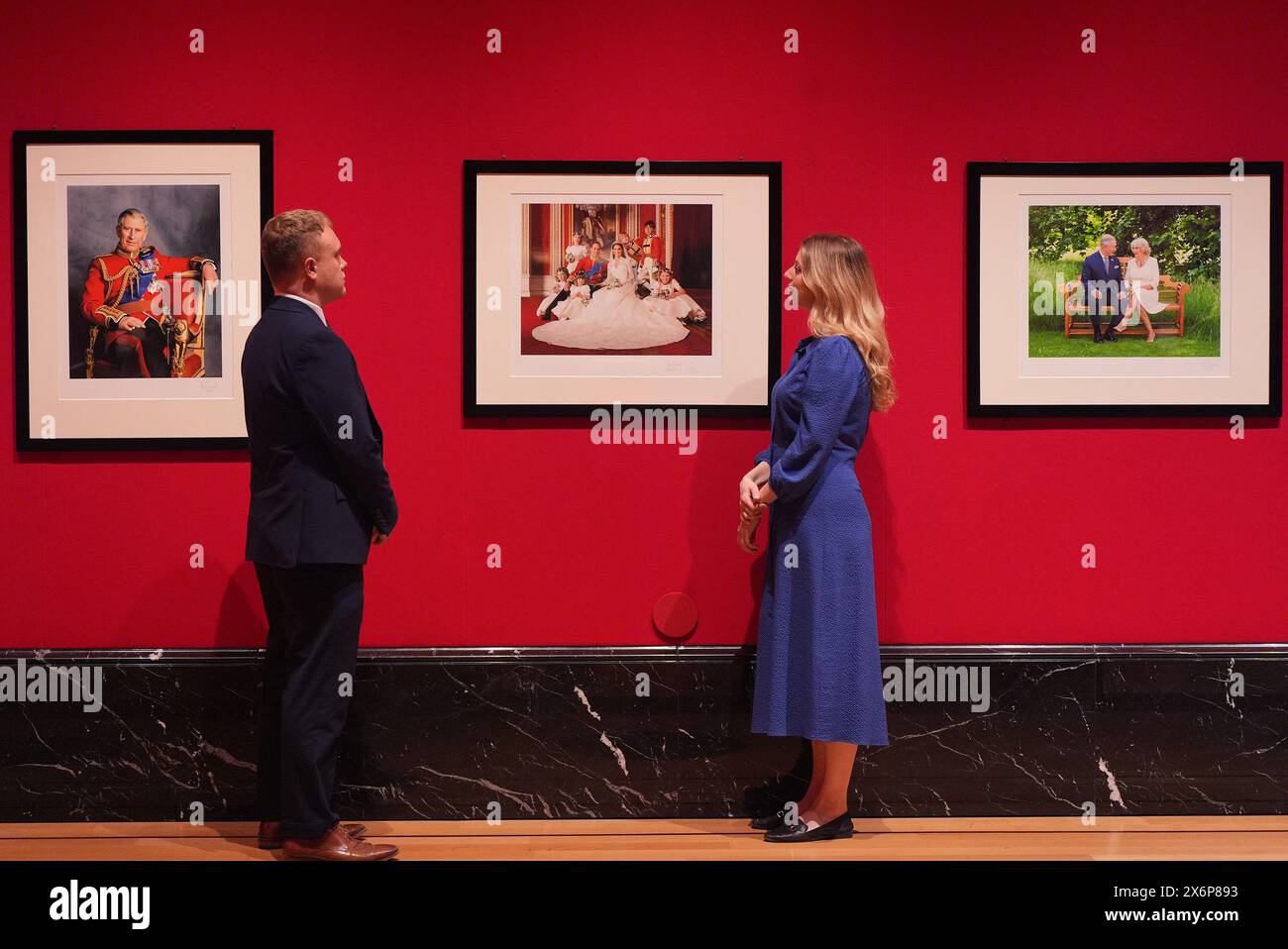 EDITORIAL USE ONLY Portraits by Hugo Burnand (left to right) Official ...