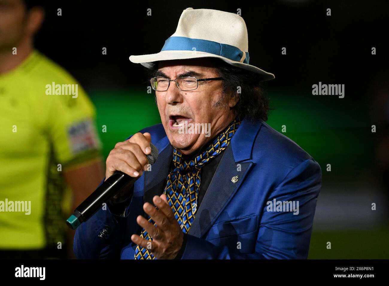 Italian singer Al Bano,Albano Antonio Carrisi, performs prior to the ...