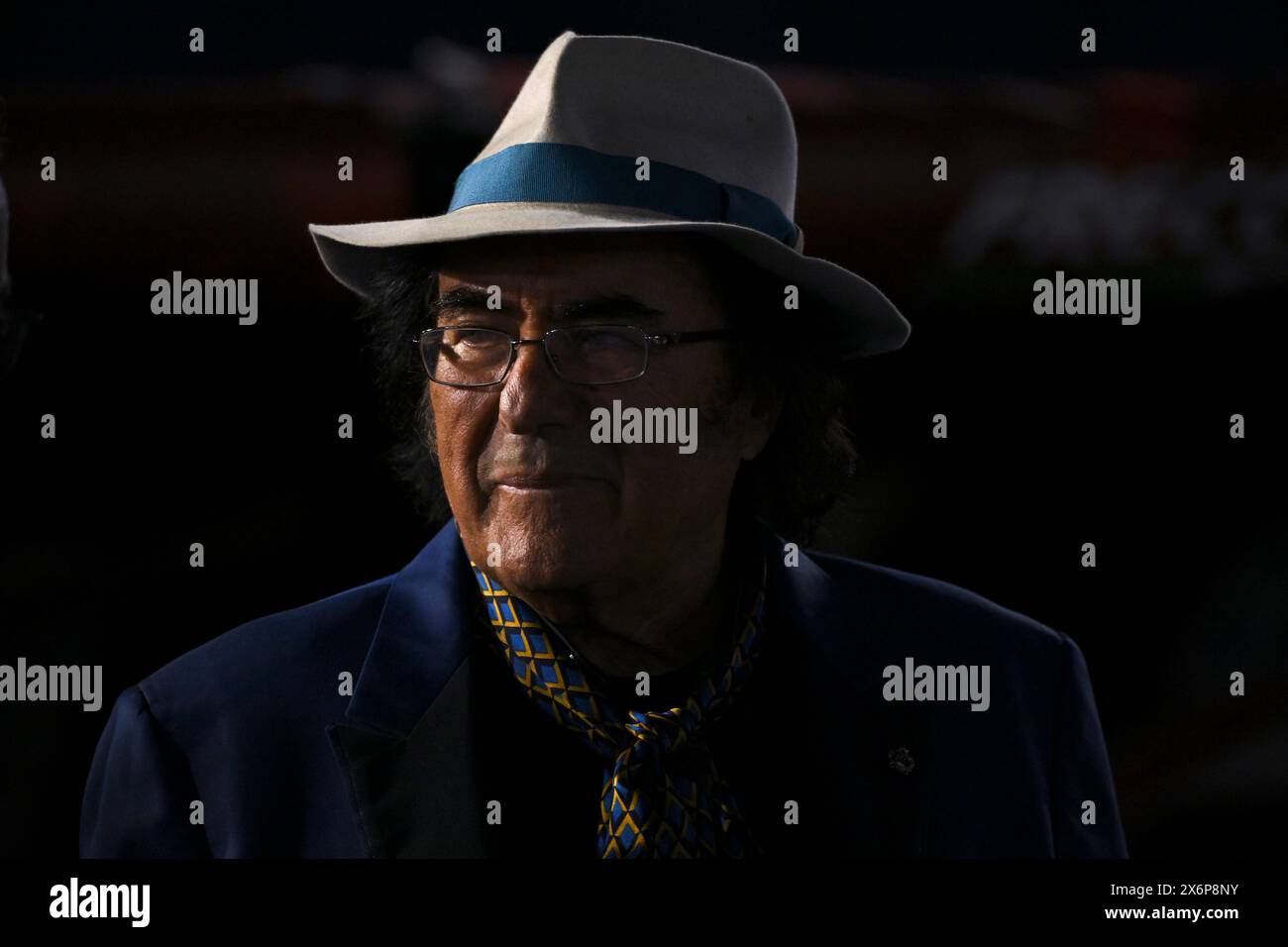 Italian singer Al Bano,Albano Antonio Carrisi, attends the Italy cup ...