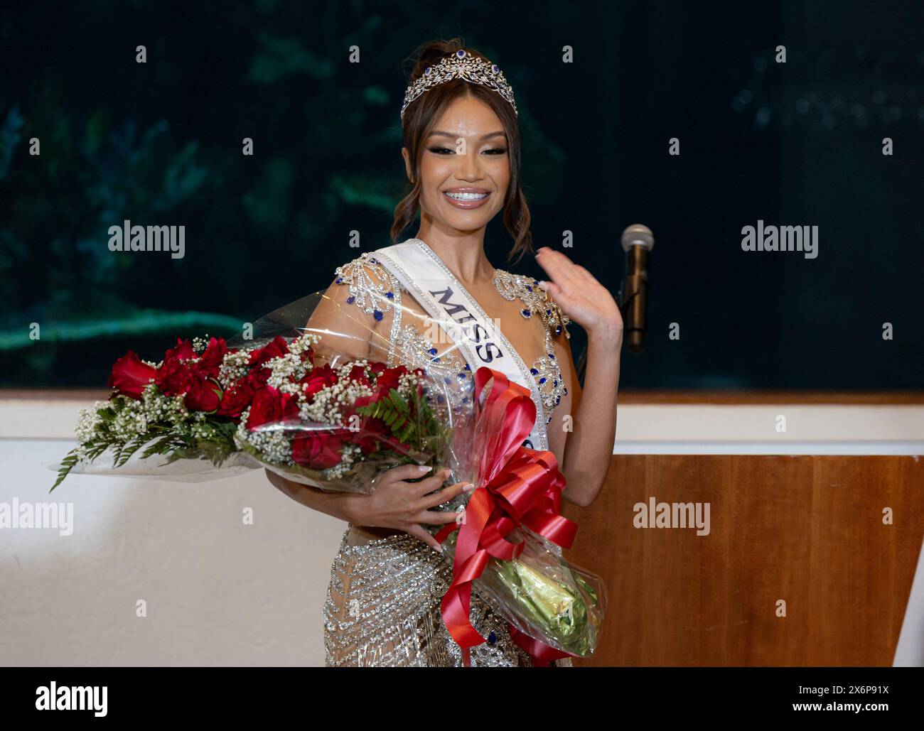 Honolulu, HI, USA. 15th May, 2024. Miss Hawaii 2023 Savannah Gankiewicz ...