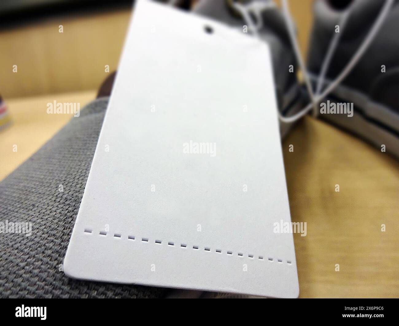 Apparel Tag for Clothing and Accessories Stock Photo - Alamy