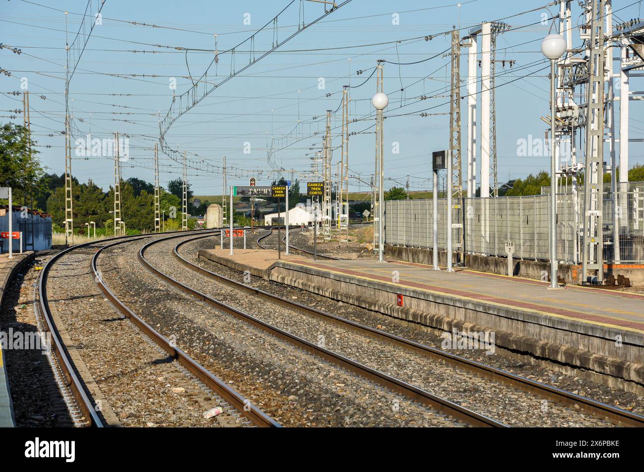 Daimiel station hi-res stock photography and images - Alamy